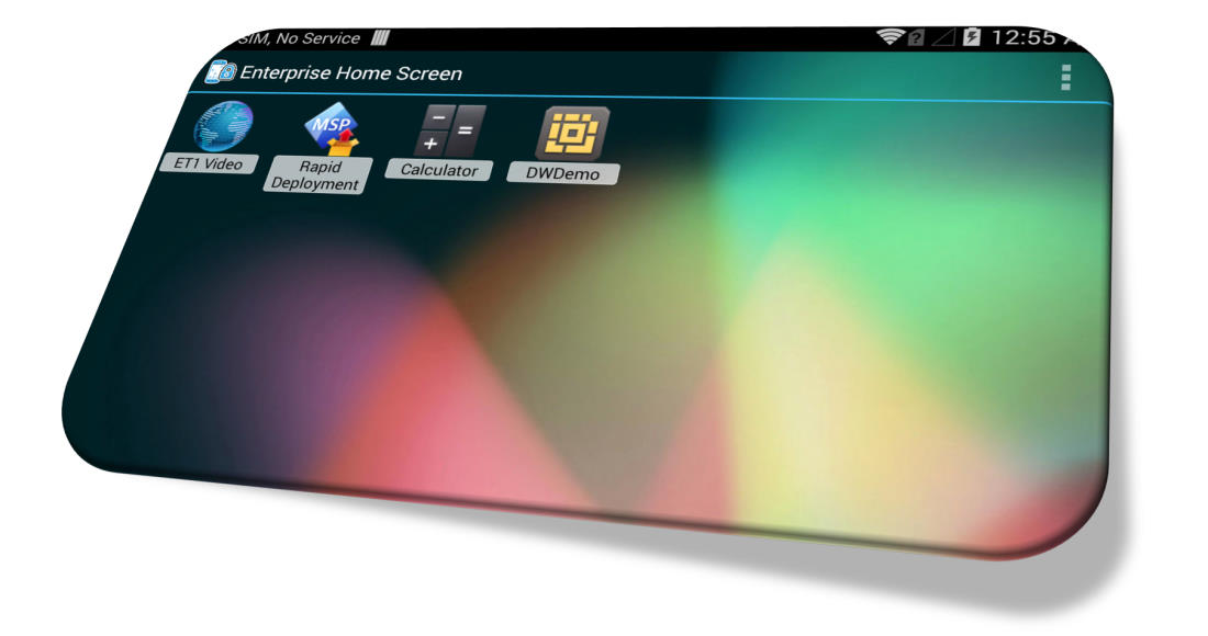Neuer Enterprise Home Screen Version 5.0 | BarcodeBlog