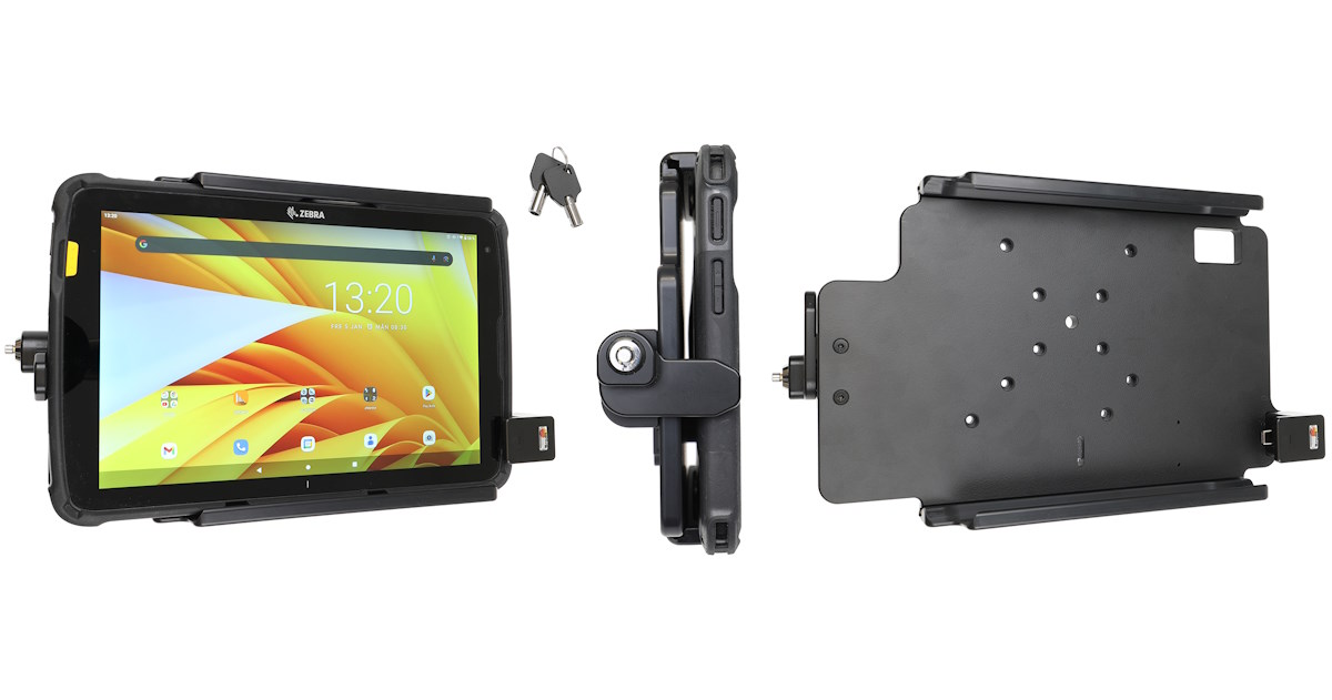 Neue Brodit Tablet-Halter mit USB-C 3.1 für ET40 | BarcodeBlog