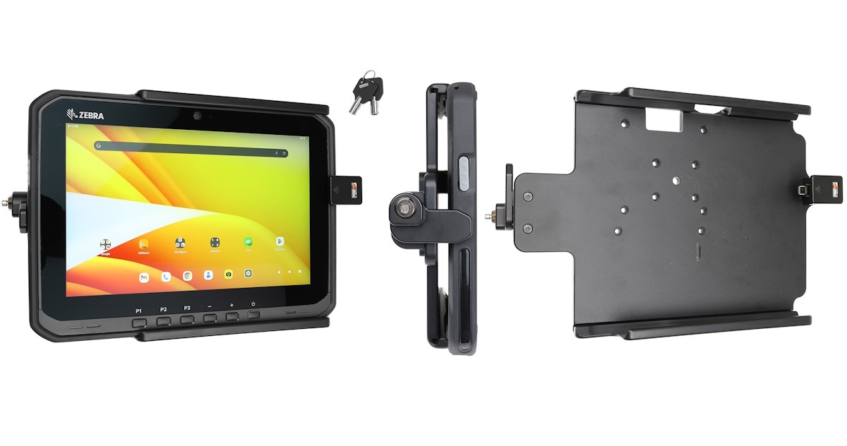 Neue Brodit Tablet-Halter mit USB-C 3.1 für ET60 und ET65 | BarcodeBlog